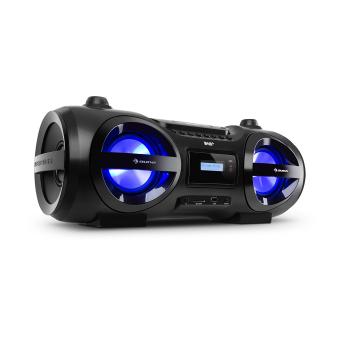 Soundblaster DAB Boombox Bluetooth CD/MP3/USB/AUX DAB+/UKW LED 50Wmax.