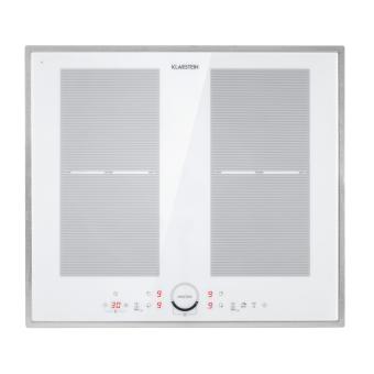 Klarstein Delicatessa Prime 4 Fuegos Placa de Indução 60cm White