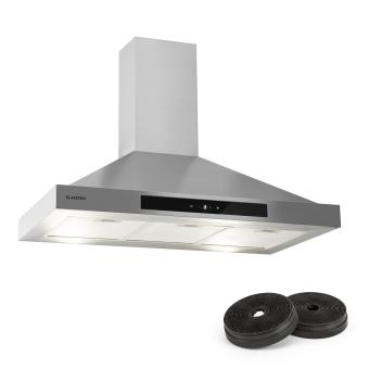 Klarstein Zelda Cooker Extractor Hood 90cm Recirculation Set 620 m³ / h ...