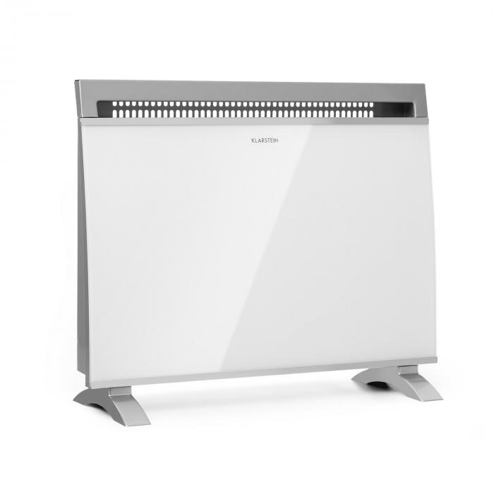 Klarstein Gotland Convector Heater 600/900 / 1500W Glass Front Stand ...